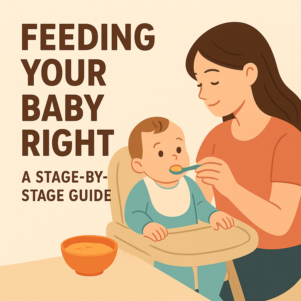 Complete Baby Feeding Guide for New Parents | 2025 – Snug N' Play